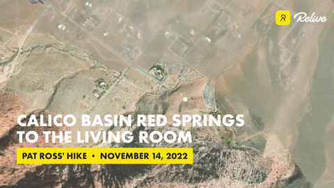 Relive 'Calico Basin Red Springs to the Living Room'